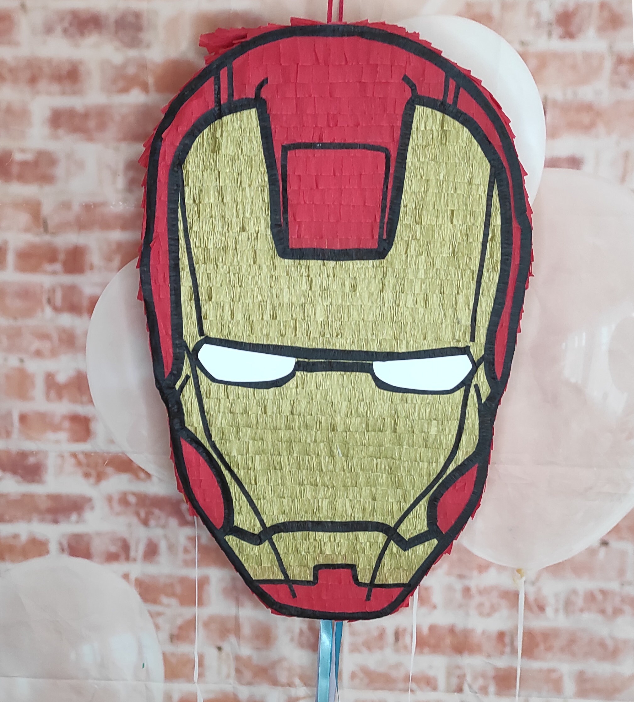 Iron Man Pinata: Superhero Party Decoration - Etsy