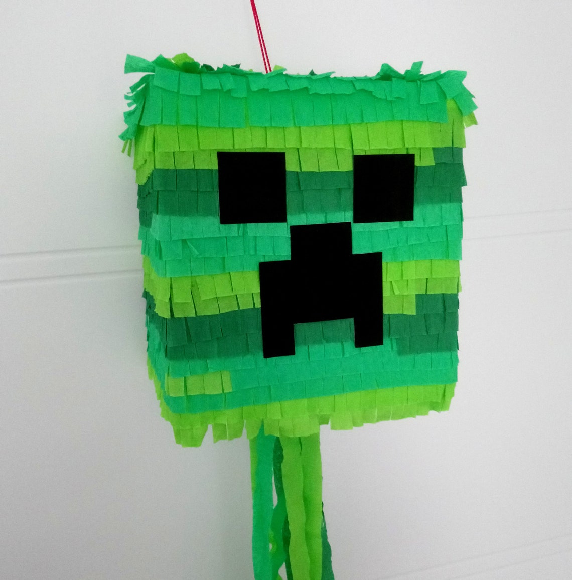 Creeper Pinata Minecraft Inspired Piniata Minecraft theme | Etsy