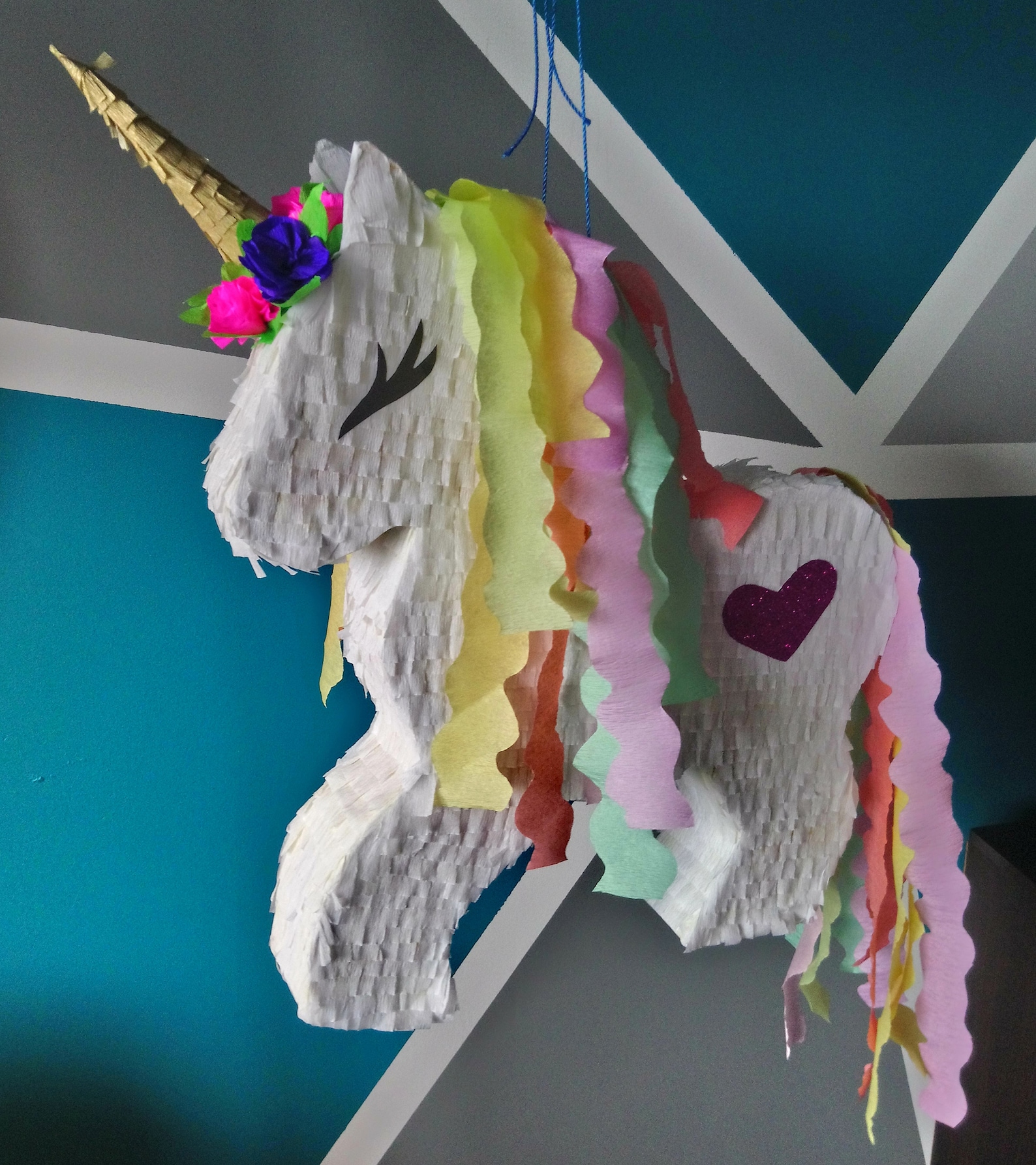 Unicorn pinata Pegasus piñata Pinata for party Unicorn | Etsy