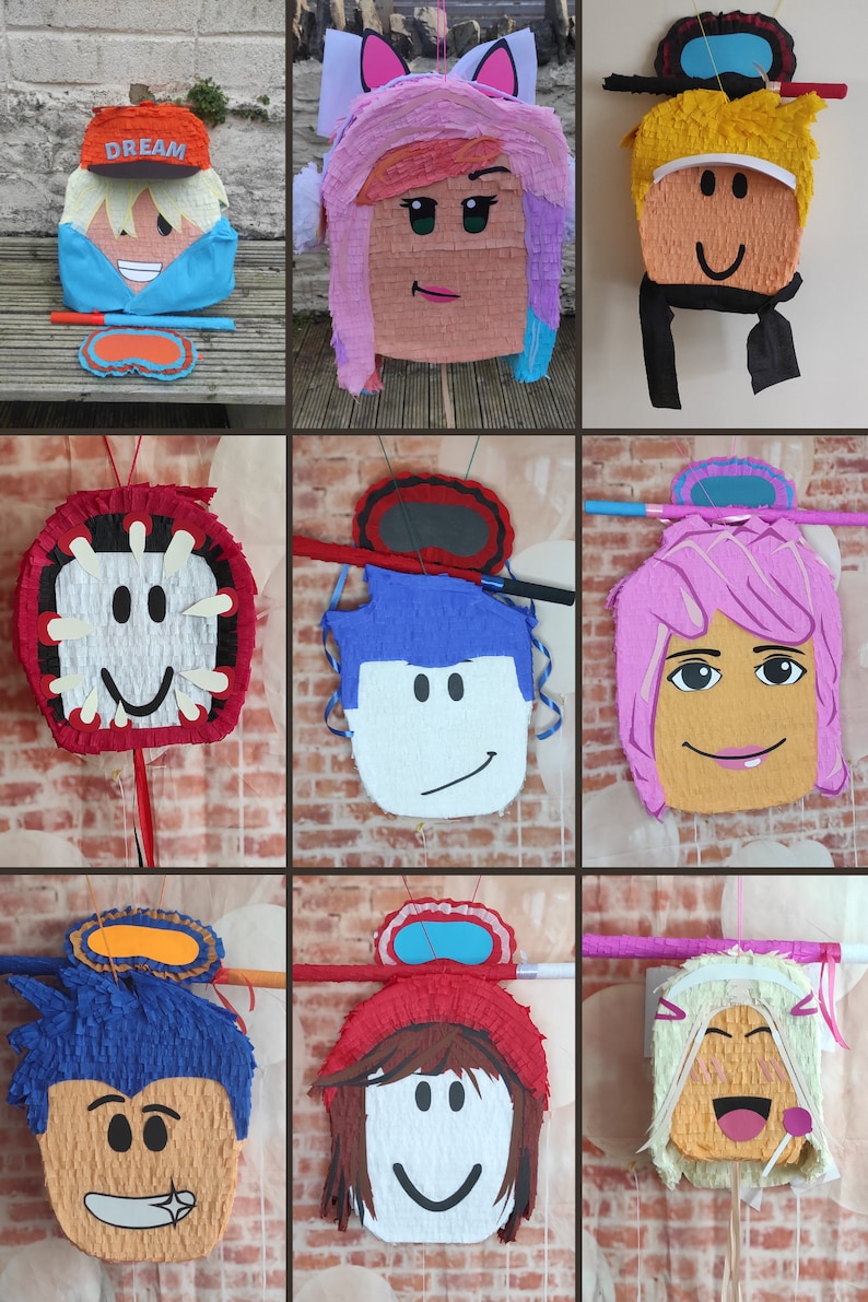 Roblox Pinata: Game Theme Birthday Party Decoration - Etsy UK