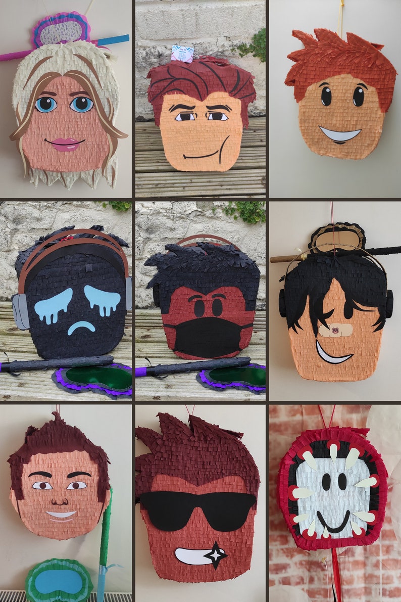 Roblox Pinata: Game Theme Birthday Party Decoration - Etsy UK