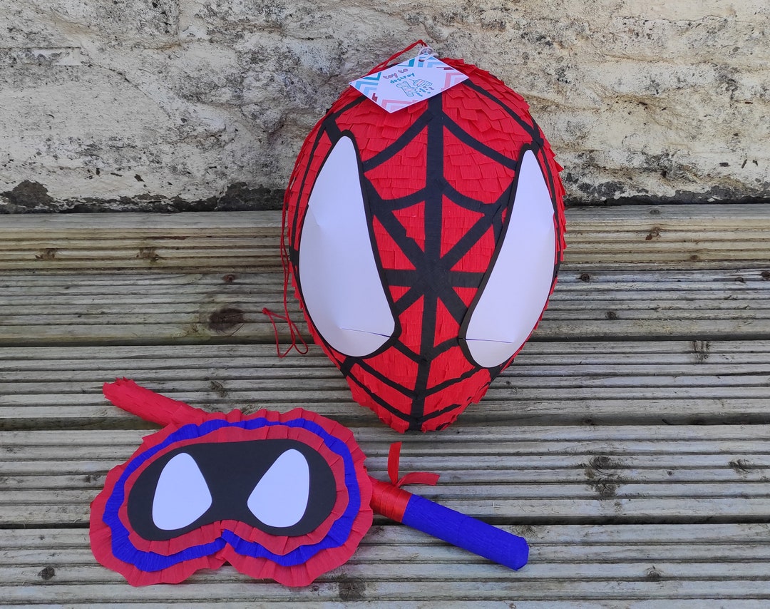 Spiderman Pinata Piniata Superhero Pinianta Spider-man Birthday for ...