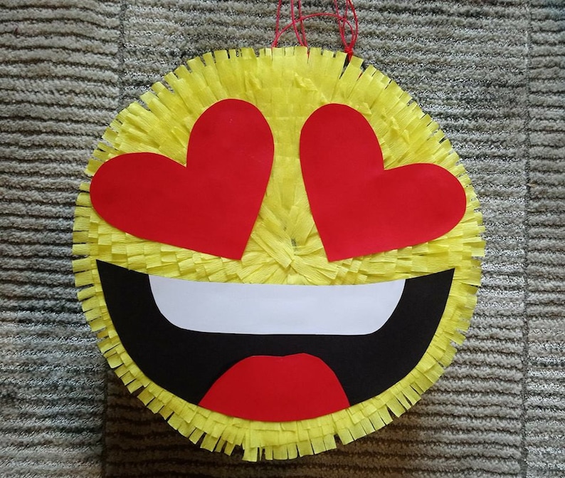 Emoji Pinata Emotions Pinata for Birthday Unisex Party - Etsy UK