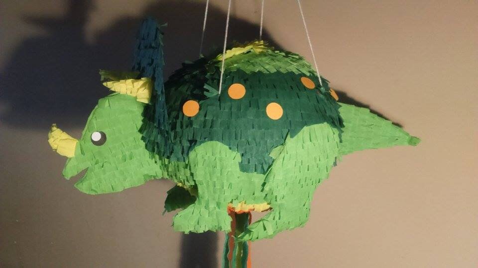 Triceratops Pinata | Dino | Dinosaur Party | Dinosaur Birthday Party ...