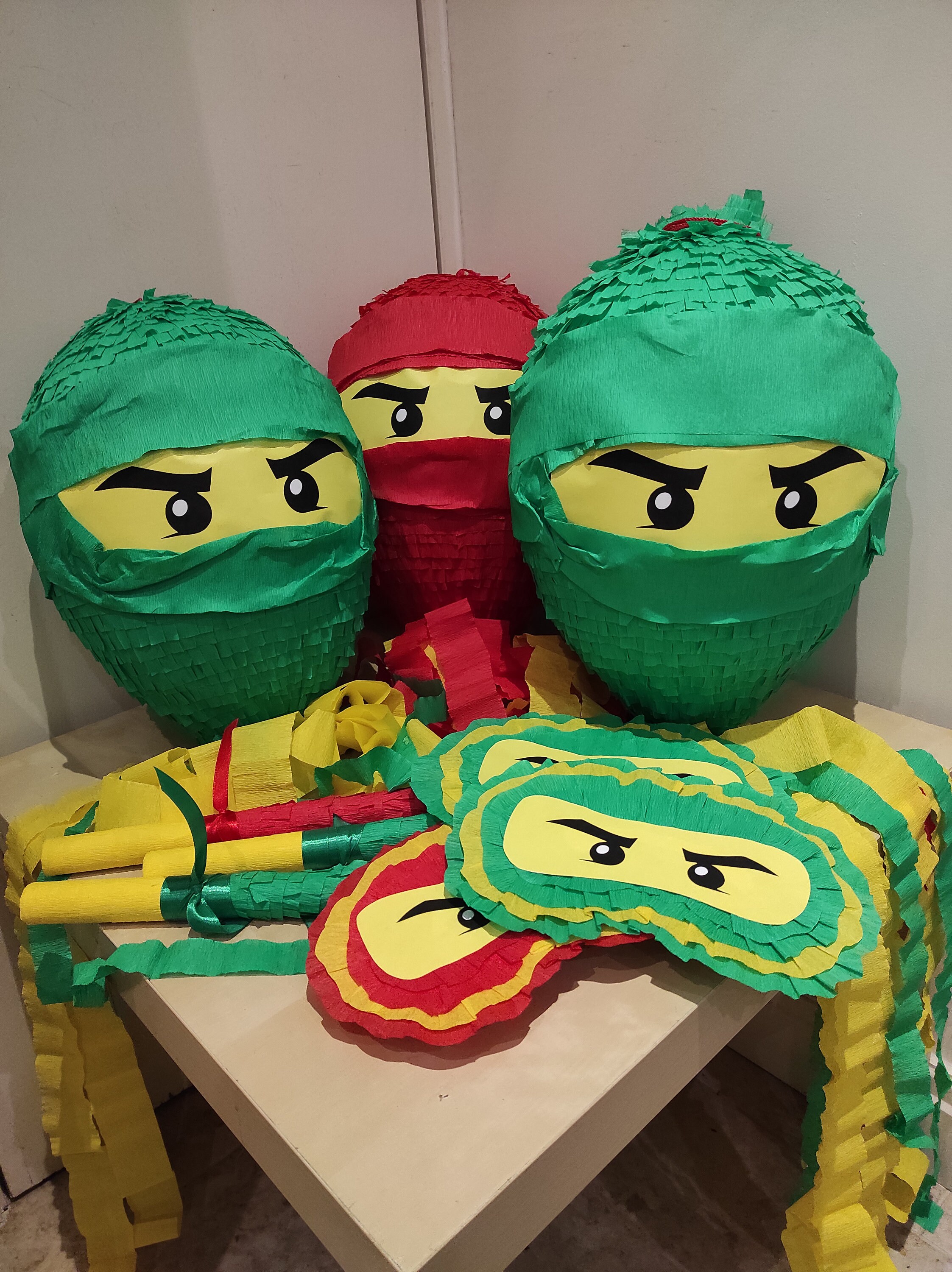 Lego Pinata Ninjago Lego Inspired Pinata for boy Boy | Etsy