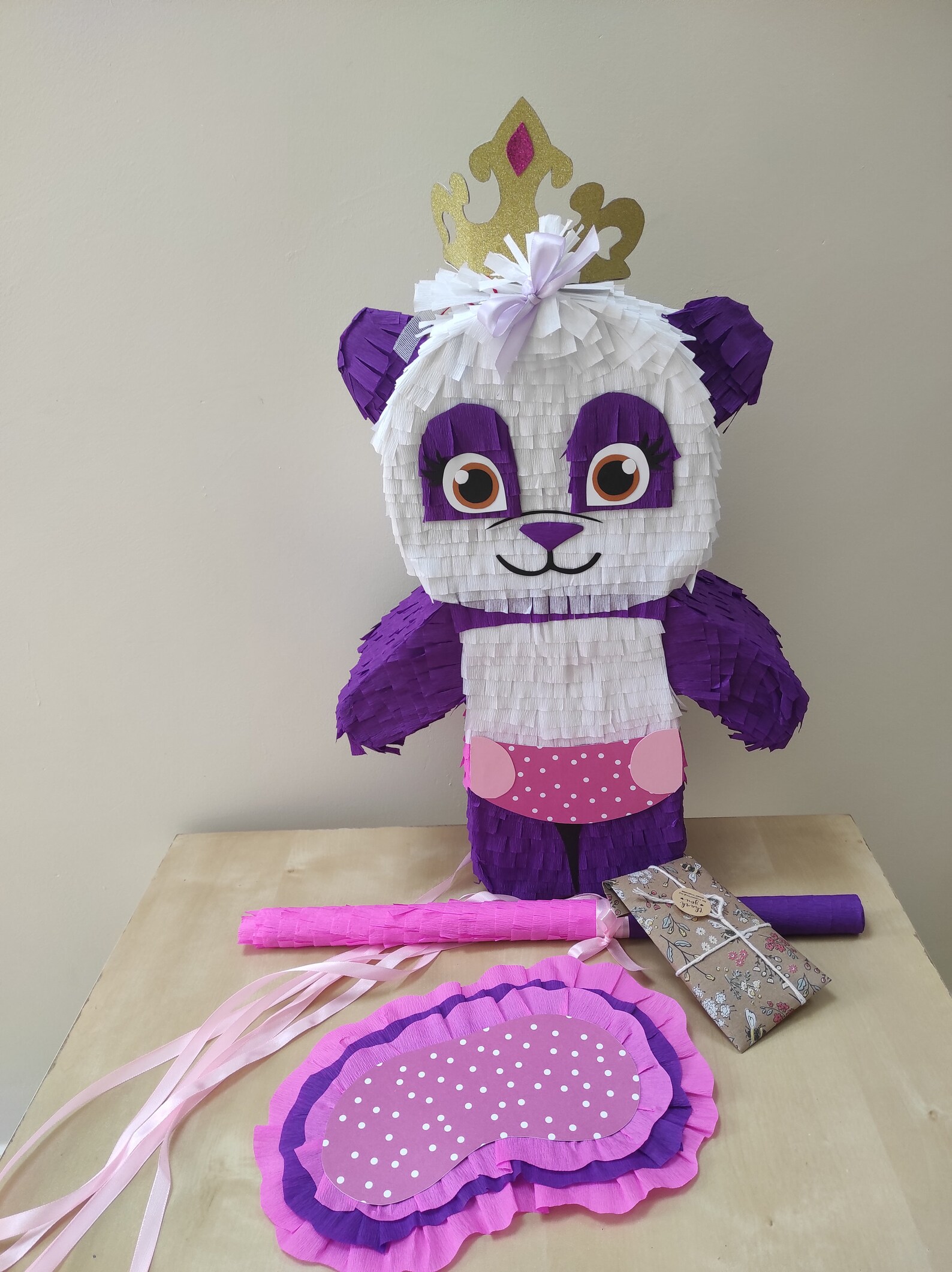 Lulu Baby Panda Piñata Baby Panda Word Party Pinata - Etsy