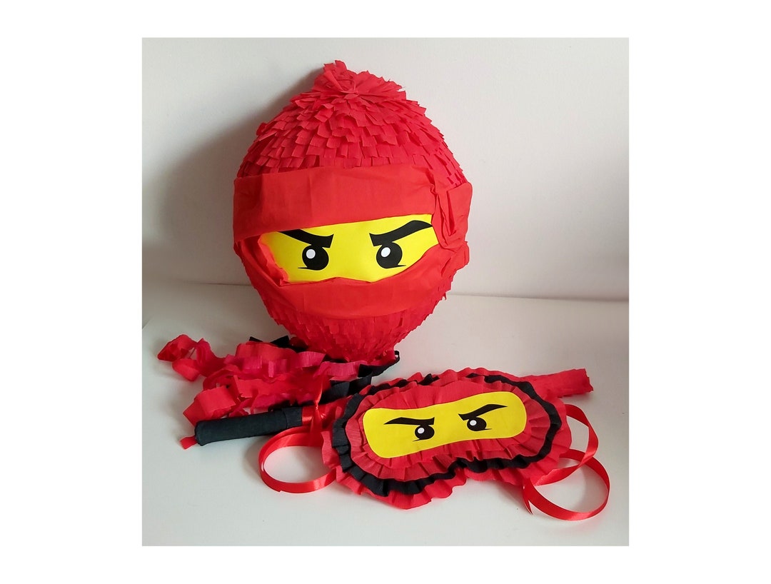 Lego Pinata | Ninjago | Lego Inspired | Pinata for boy | Boy party ...