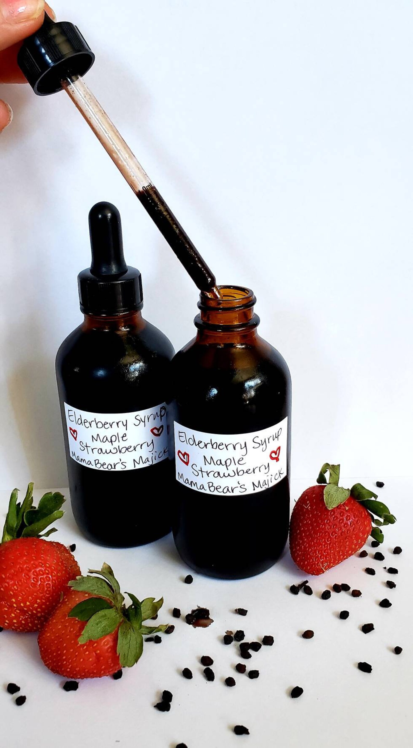 Jarabe orgánico de saúco Inmunidad que aumenta el elixir | Etsy