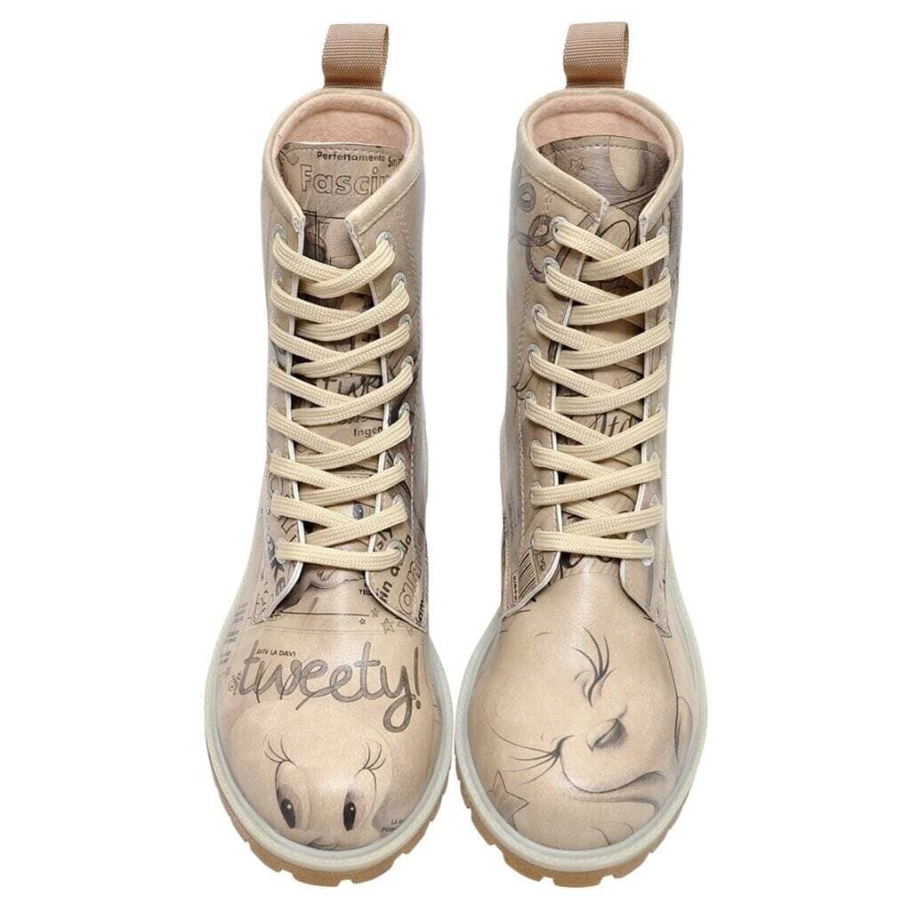DOGO Tweety Boots Women's Boots Warner Bros - Etsy
