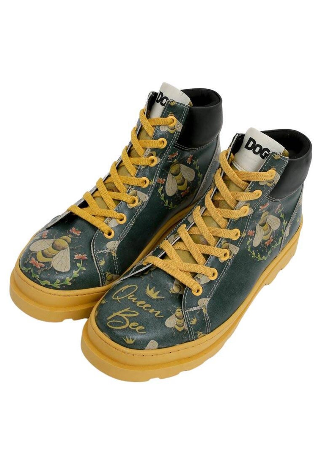 DOGO, Women Ankle Boot, Queen Bee Design, Lace up Boot, Leather Boot ...