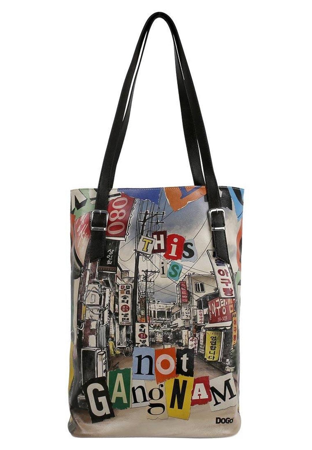 DOGO, Tote Bag, Shoulder Bag, Leather Bag, Vegan Leather, Custom Tote ...