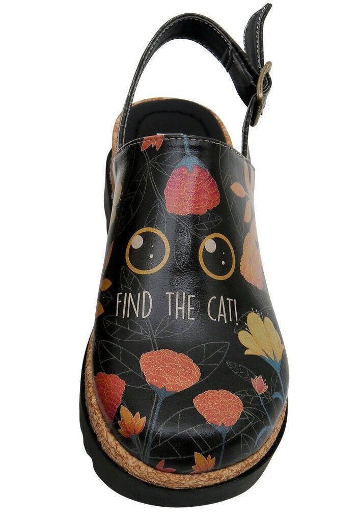DOGO Platform Sandals Cat Figured Summer Shoes Leather - Etsy