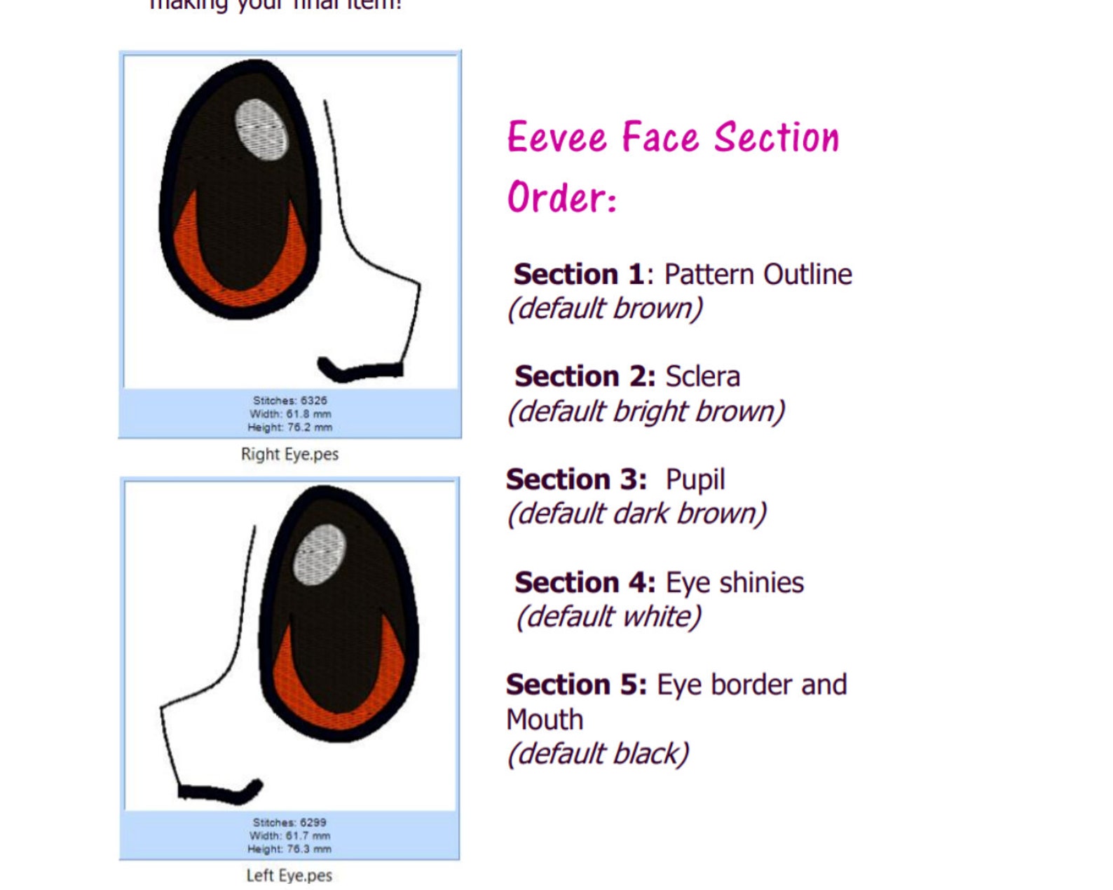 ADVANCED PDF Sewing Pattern Eevee Plush ADVANCED - Etsy