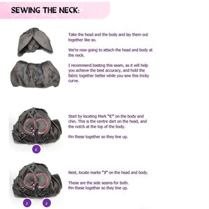 PDF Sewing Pattern- Mothman Plush - Etsy