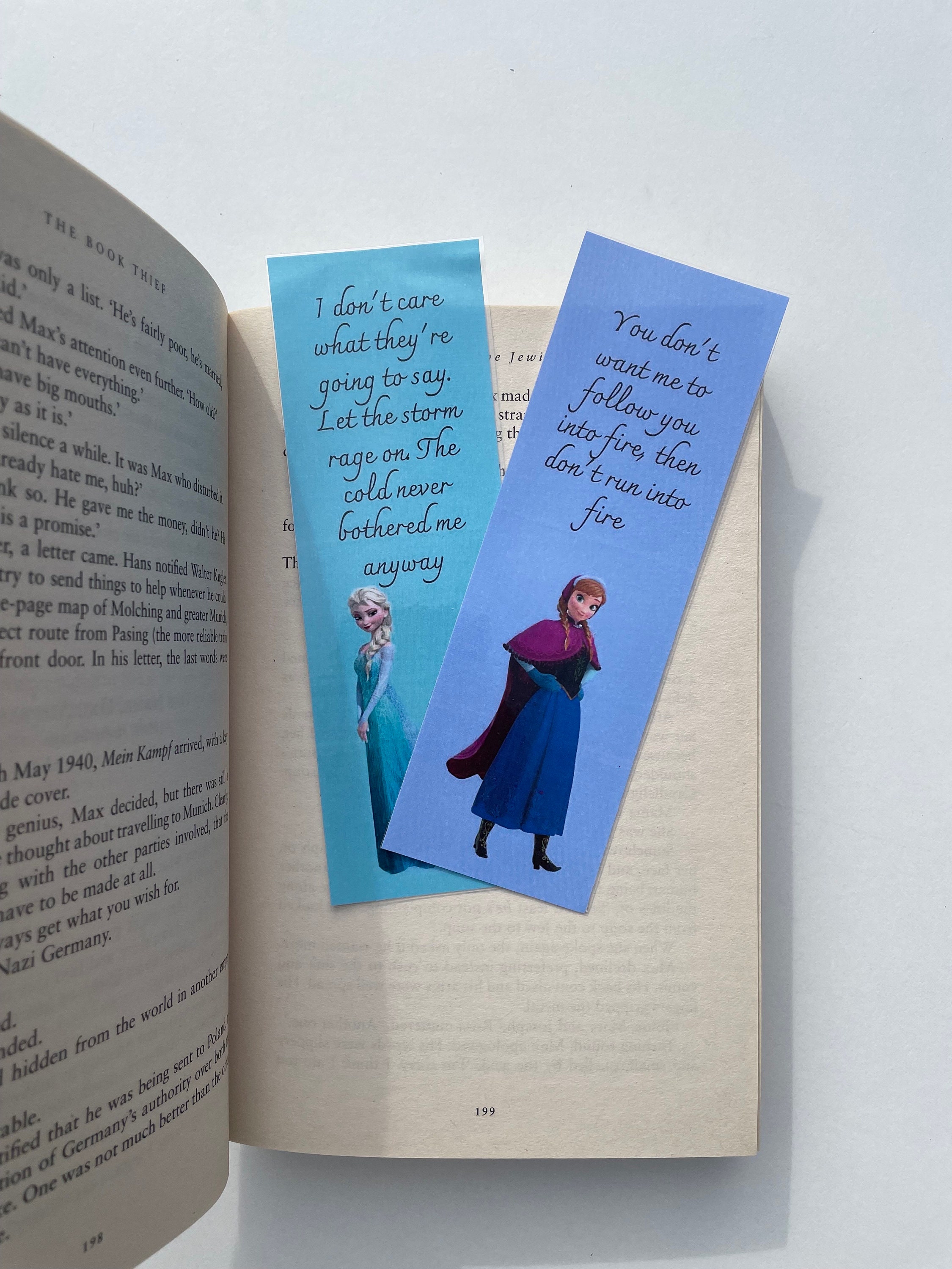 Disney Princess Bookmarks Bookmarks for Kids - Etsy