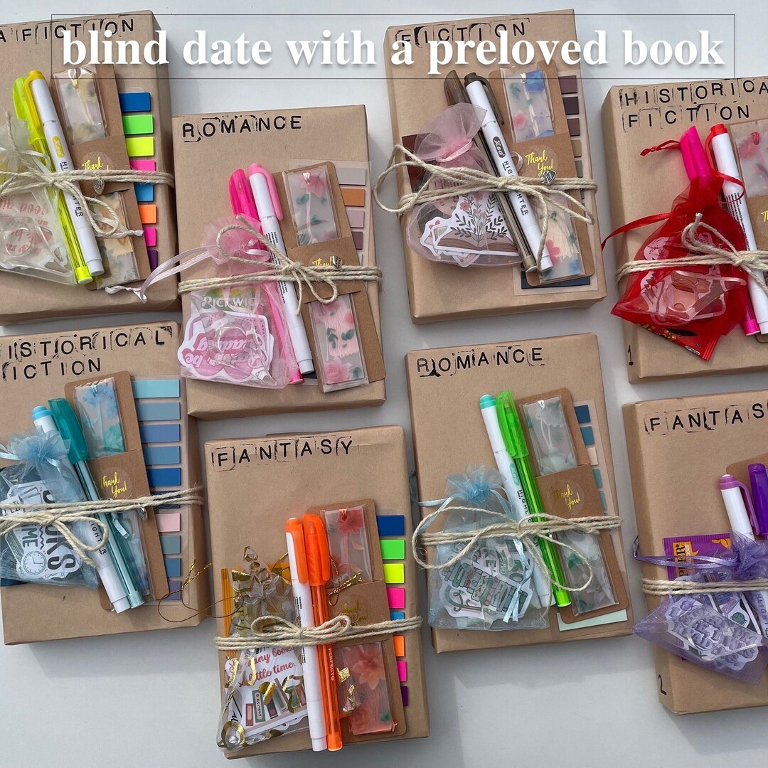 Blind Date With a Preloved Book | Surprise Book Gift | Mystery Book ...
