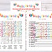 Set of 3 College Graduation Games, Word Search, Word Scramble, Anagram ...