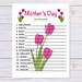Set of 3 Mother's Day Word Games, Word Search, Word Scramble, Anagram ...