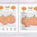 Set of 2 Fall Word Games, Word Search and Word Scramble, Autumn Party ...