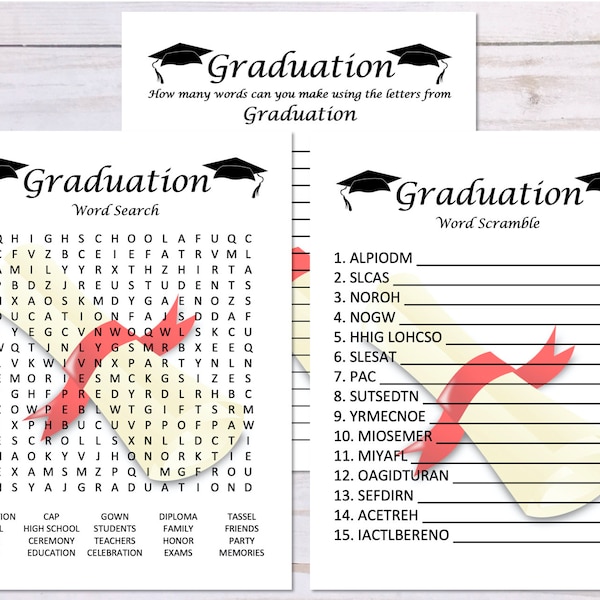 Word Party Centerpieces - Etsy