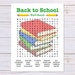 Set of 3 Back to School Printable Games Word Search, Word Scramble ...