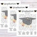 Set of 3 College Graduation Games, Word Search, Word Scramble, Anagram ...