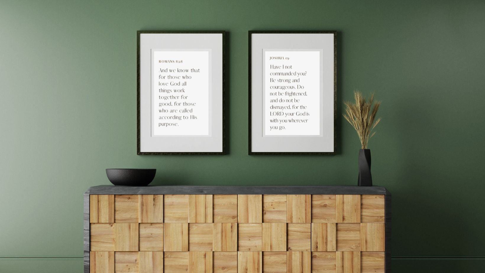 Printable Bible Verse Poster Set 12 Pieces Encouraging - Etsy UK