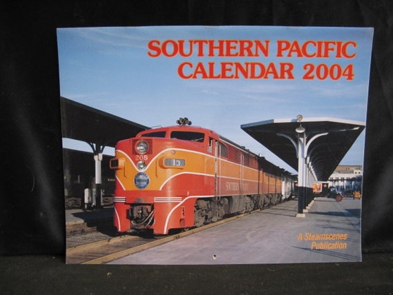 Home & Living Wall Decor Steamscenes Southern Pacific Calendar 2001 ...