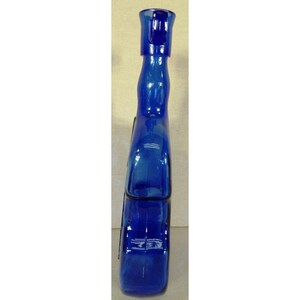 Vintage 8 Cobalt Blue Glass Cello Violin Bottle Vase - Etsy