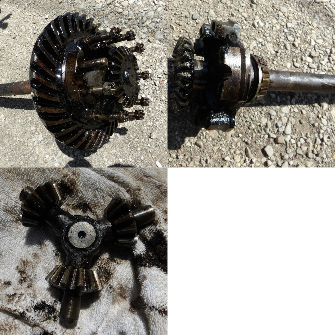 1928-1929 Ford Model A Rear Axle Internals Axle Shafts Ring - Etsy