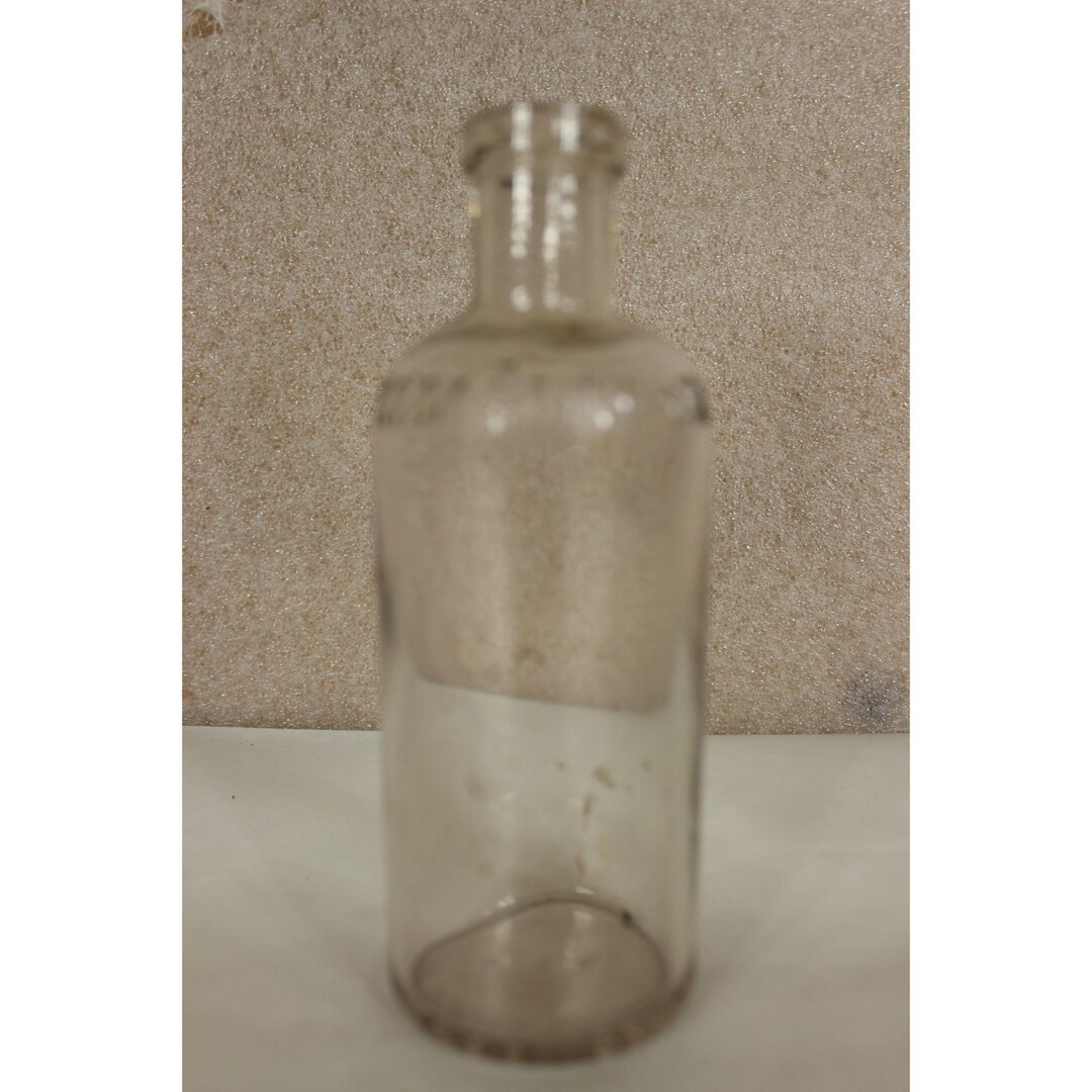 Vintage Absorbine Jr 4 Oz Clear Glass Bottle W.F. Young Inc Springfield ...