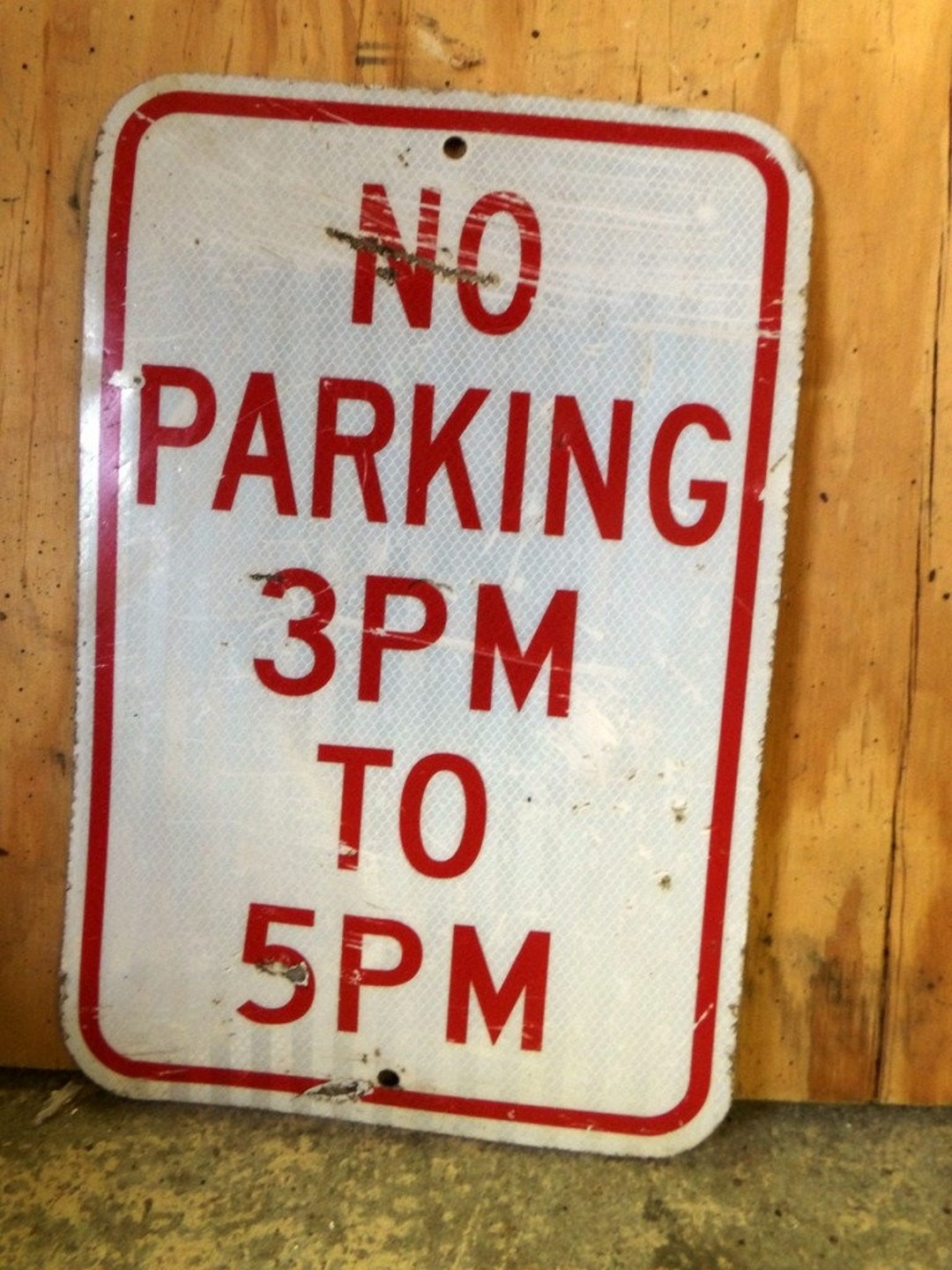 Retired No Parking From 3PM to 5PM Sign 12x 18 Road Sign Highway - Etsy