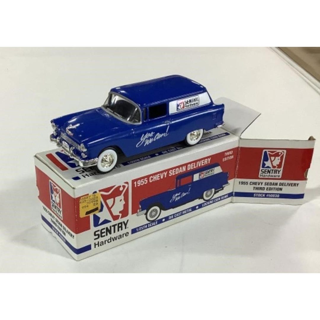 Liberty Classics Sentry Hardware 1955 Chevy Sedan Delivery BANK 1/25 ...