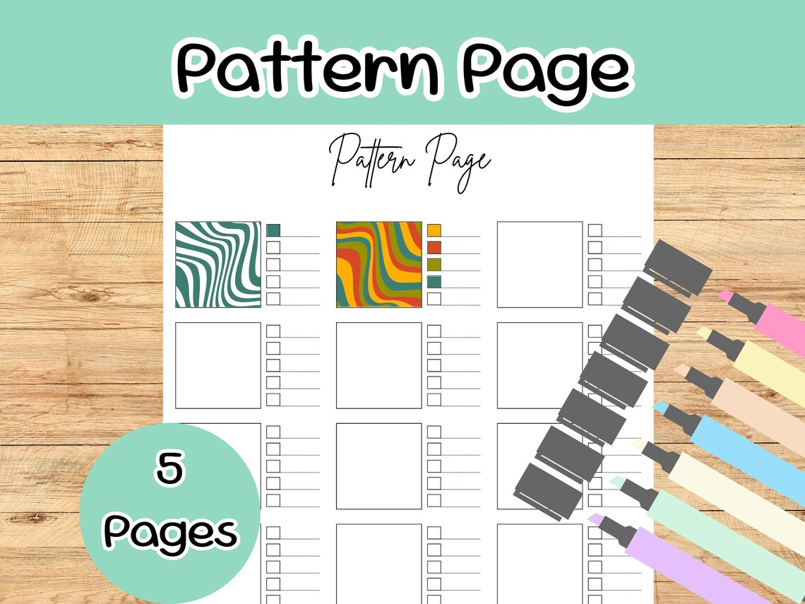 Printable Pattern Pages , Printable Coloring Texture Pages, Printable ...