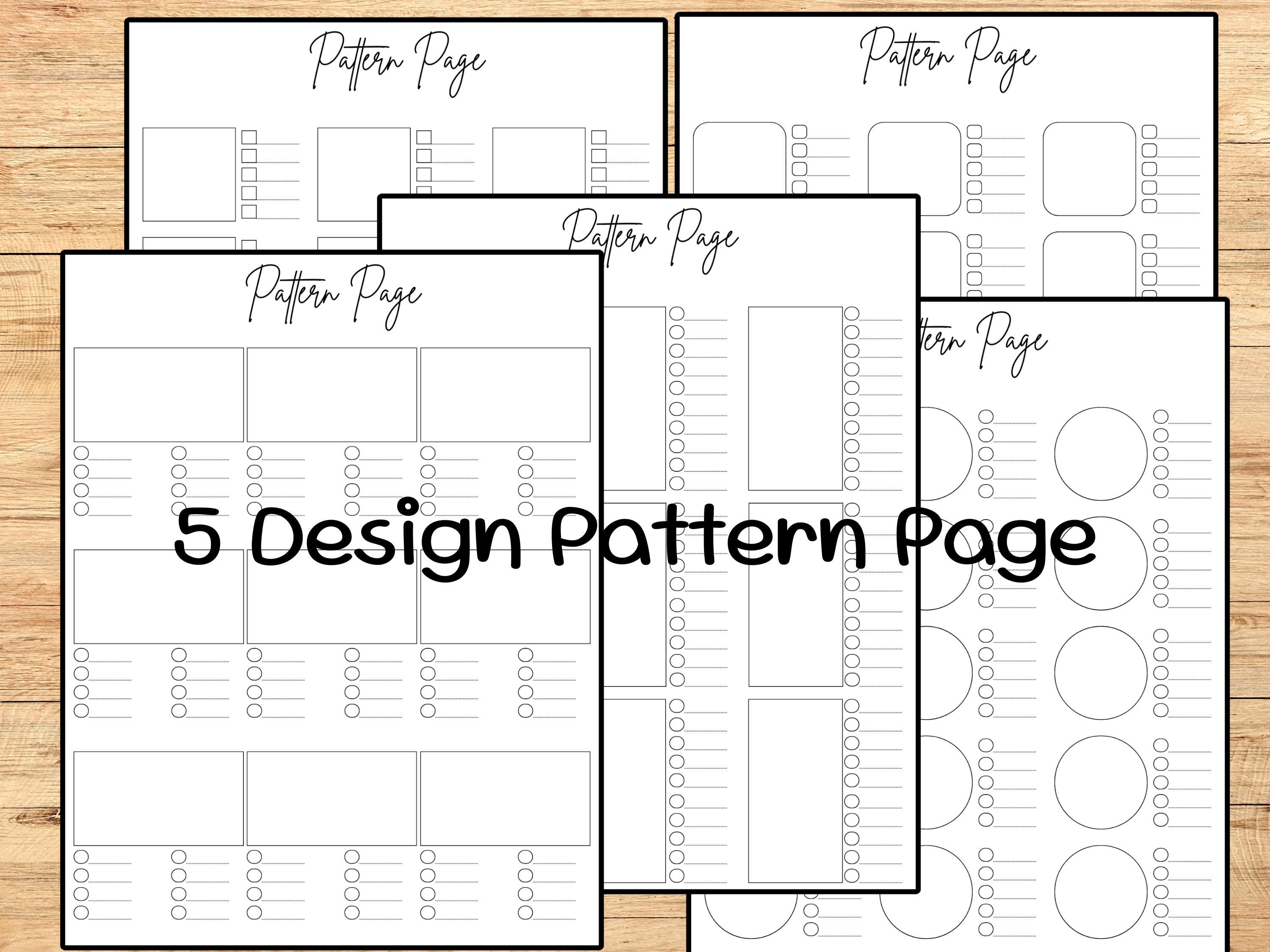 Printable Pattern Pages , Printable Coloring Texture Pages, Printable ...