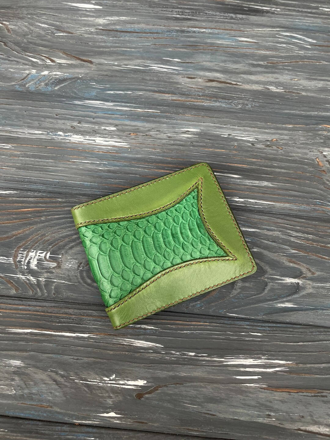 Python Leather Wallet - Etsy UK