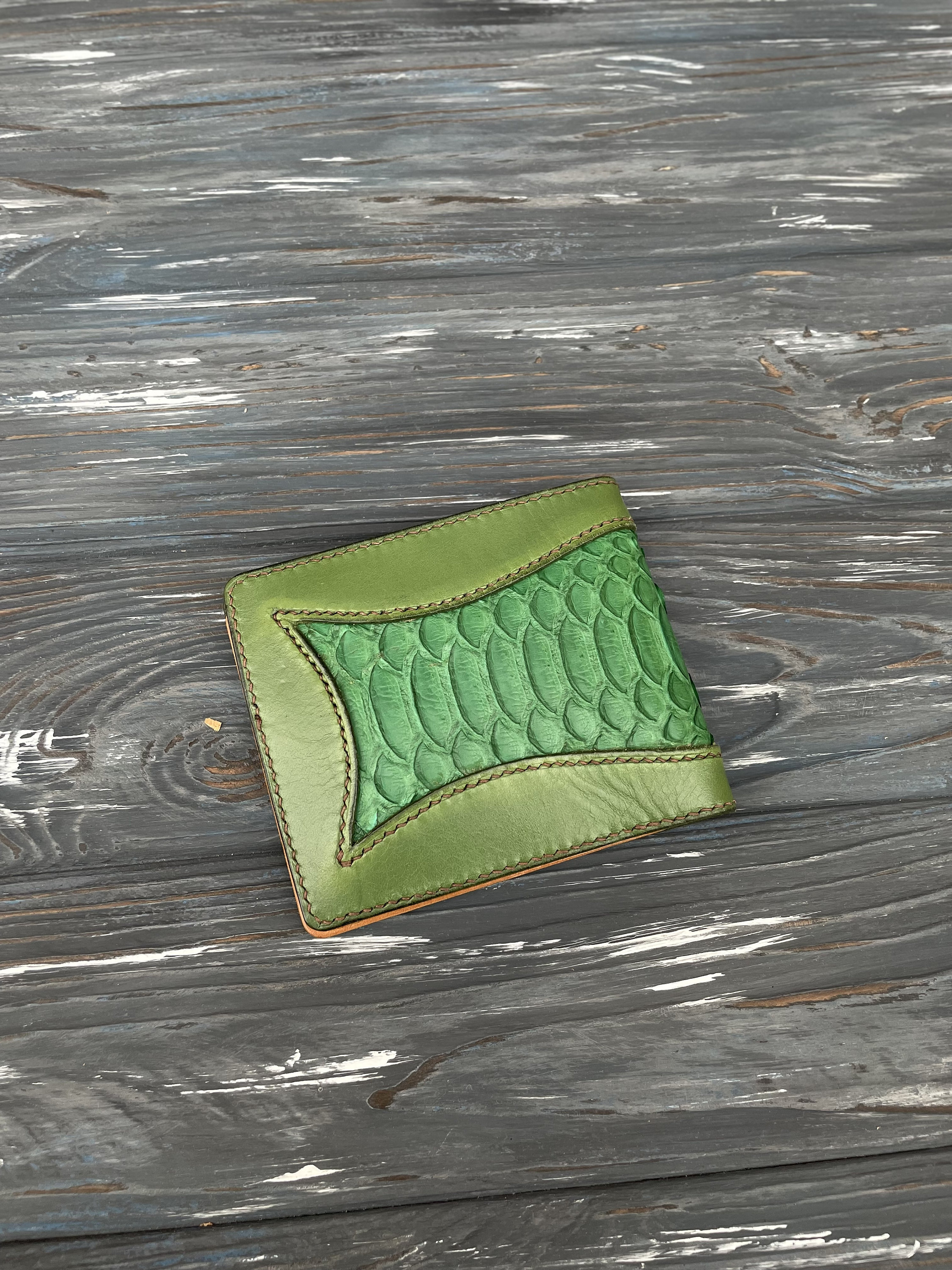 Python Leather Wallet - Etsy UK