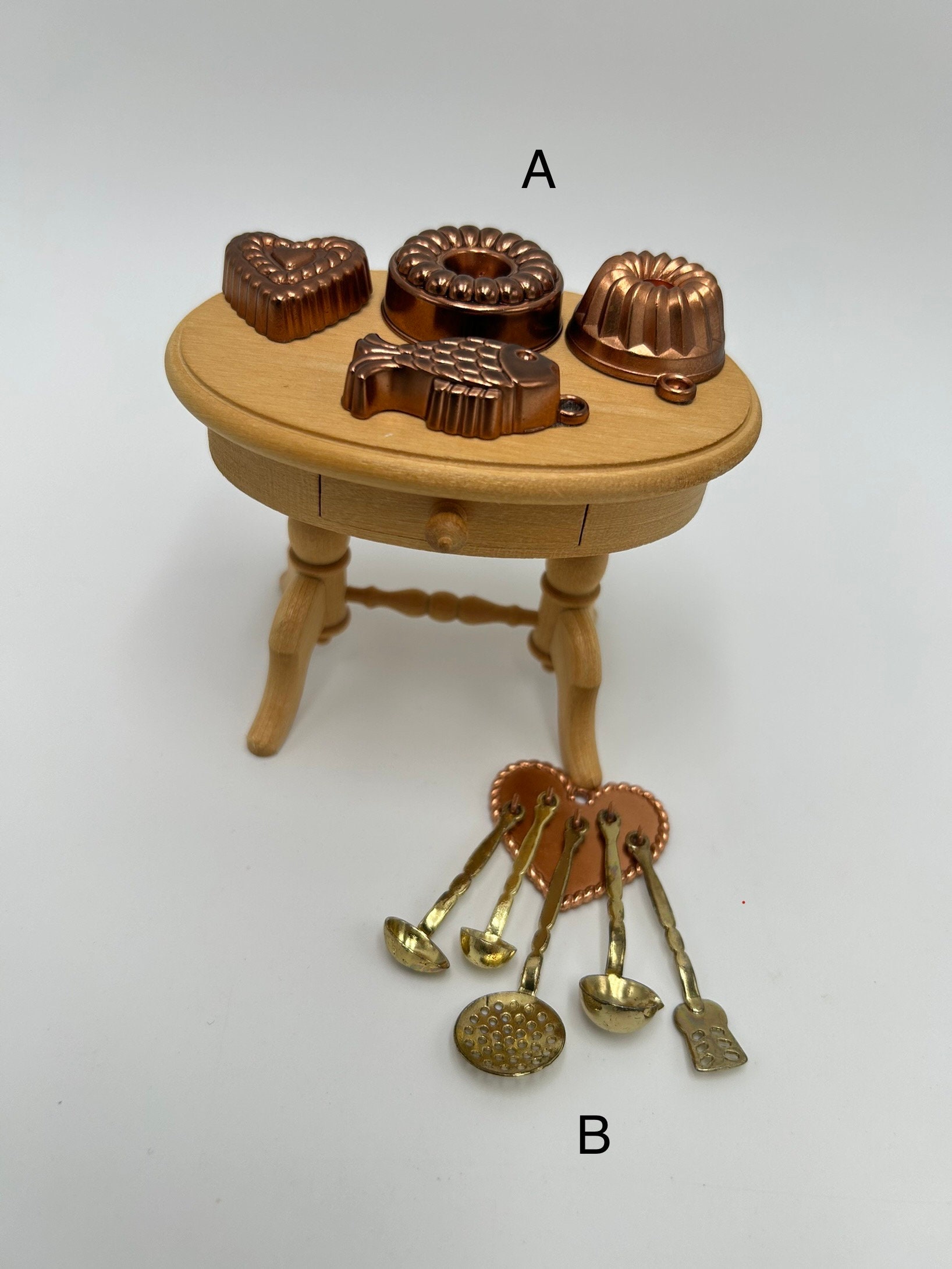 Bodo Hennig, Miniature, Bodo Hennig Kitchen Accessories, Baking Forms ...