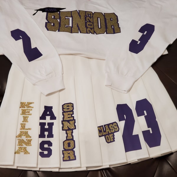 Senior Skirt Set - Etsy