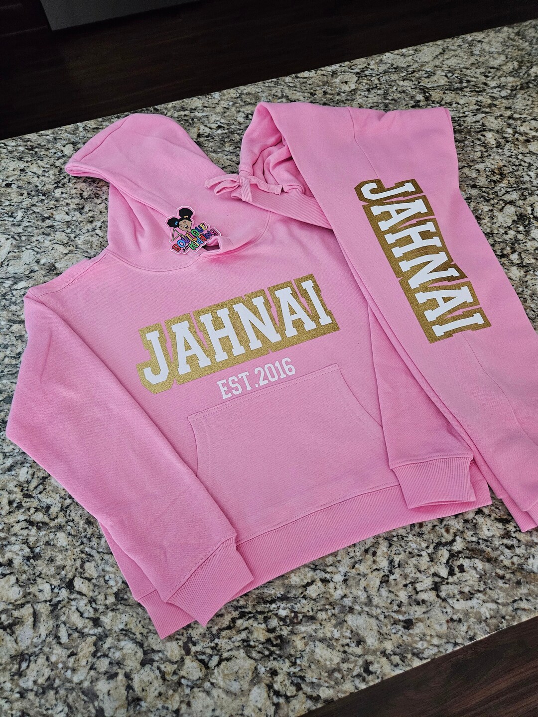 Personalized Vinyl Sweatshirt Suit/ 3D Puff Vinyl/ - Etsy