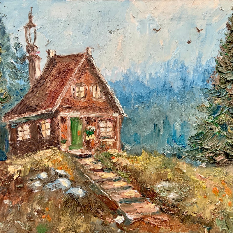 Cottage Art - Etsy