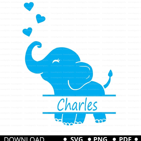 Elephant Baby Boy - Etsy