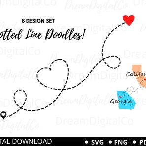 Distance Svg - Etsy