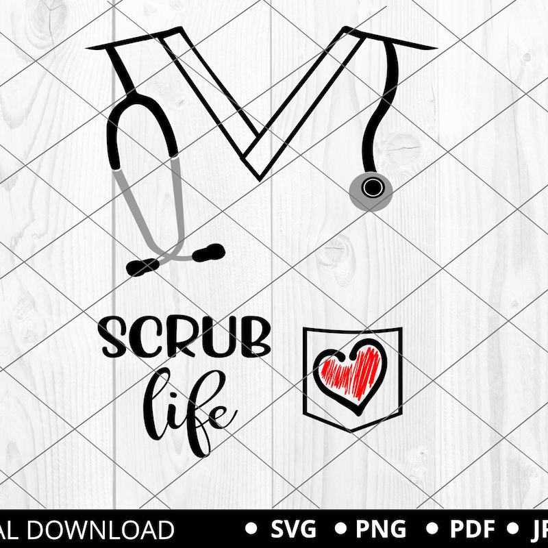Scrubs Svg - Etsy