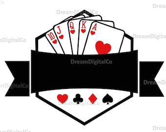 Poker 32 Royal Flush Spade Playing Card Gambling Gamble Casino Bet ...