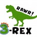 3 Rex Svg, Three Rex Svg File, Three Rex Dinosaur, Dinosaur Shirt Svg ...