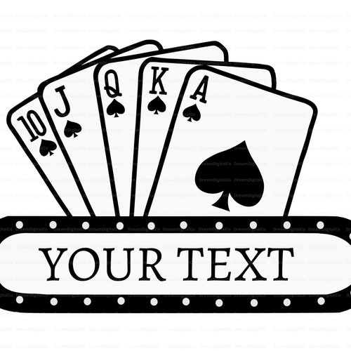 Playing Cards Clipart Card Suits Png Casino Games Poker - Etsy