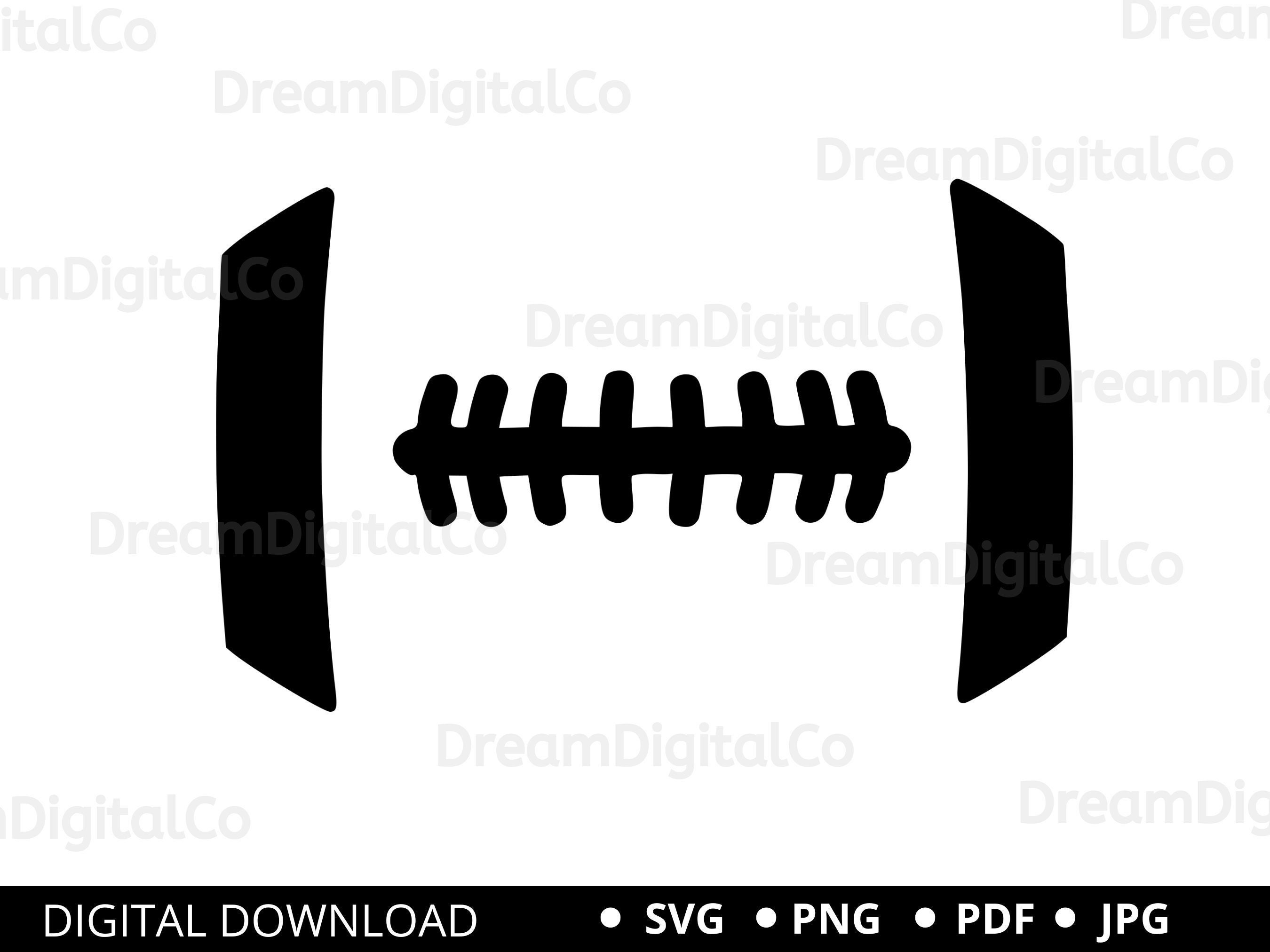 Football Laces SVG, Football Stitches, Football Svg, Football Laces Cut ...