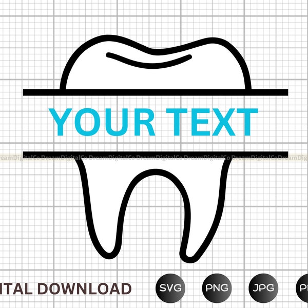 Tooth Svg - Etsy