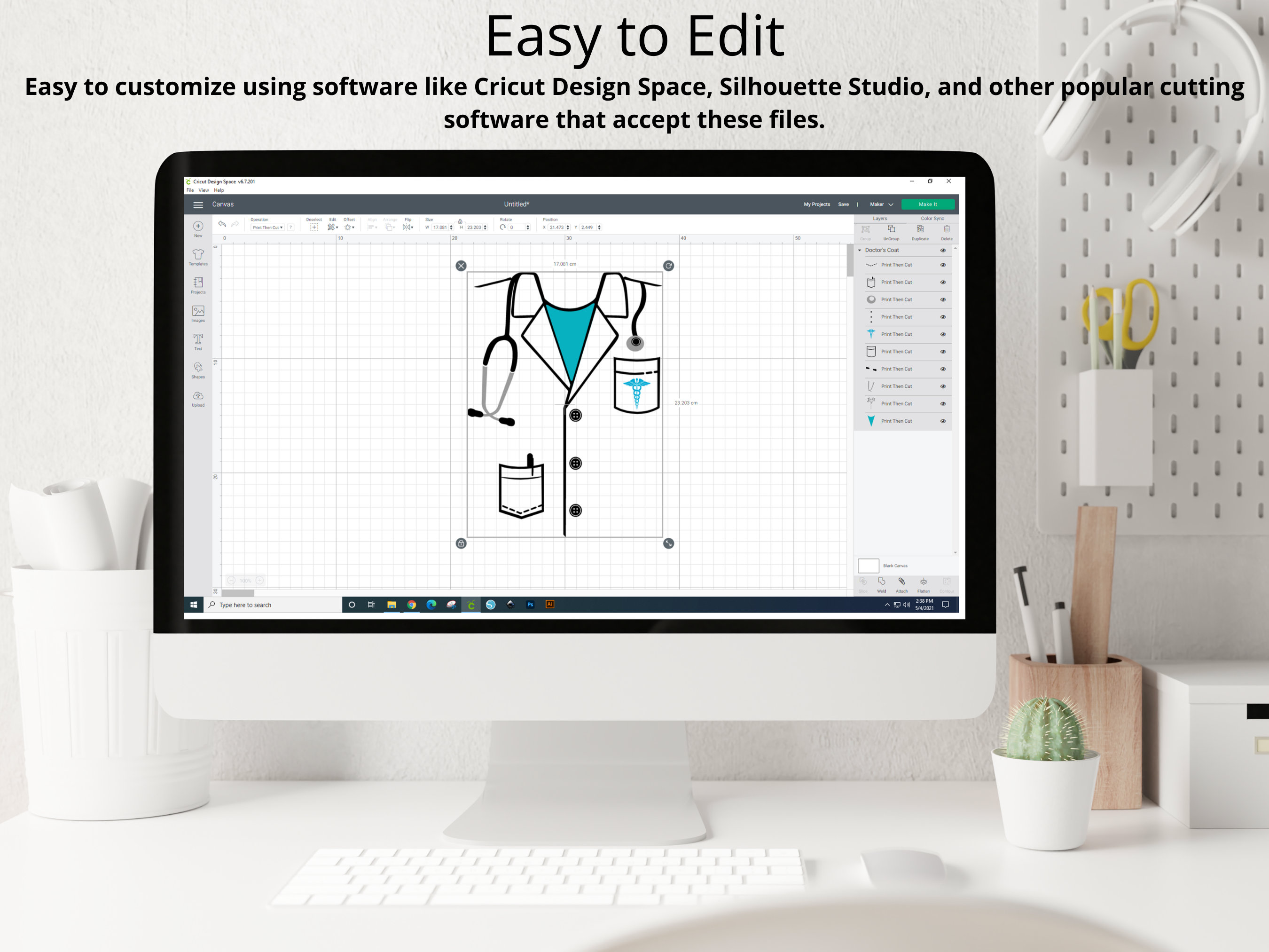 Doctor Svg Lab Coat Tumbler Nurse Scrubs SVG / PNG Cut File - Etsy